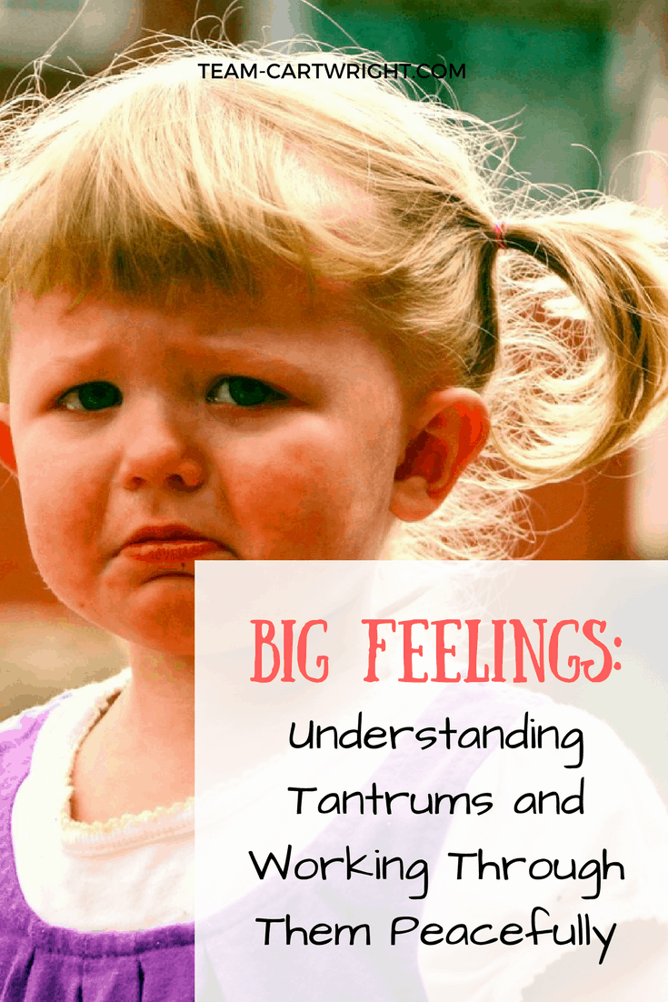 Big feelings: Talking through tantrums with your child - Team Cartwright