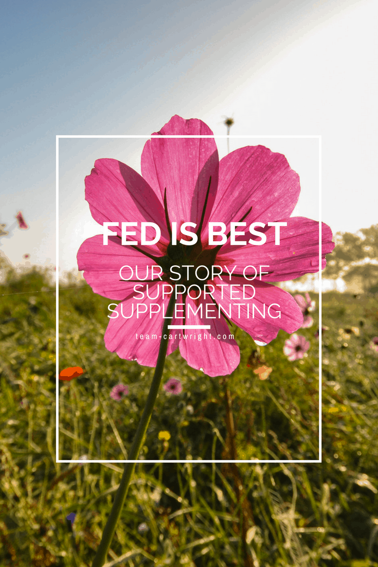 Fed Is Best: Our story - Team Cartwright