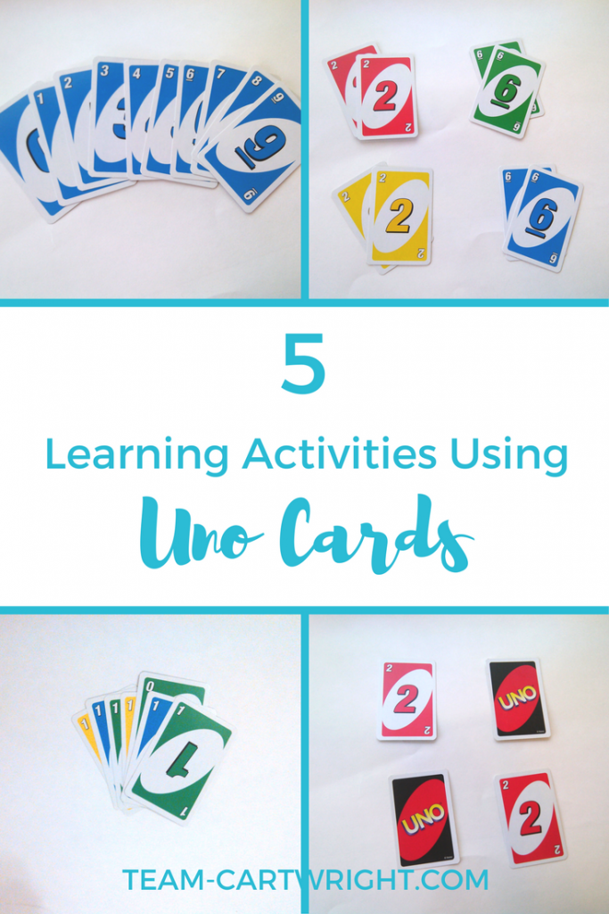 5 Learning Activities Using Uno Cards - Team Cartwright