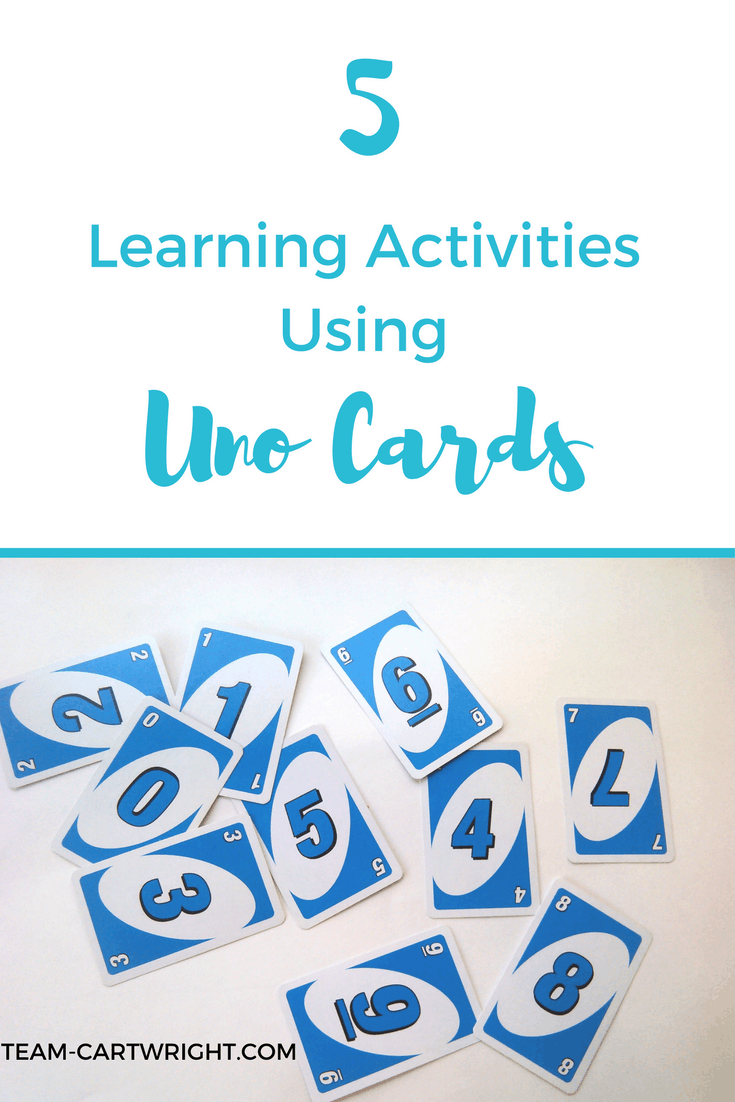 5 Learning Activities Using Uno Cards - Team Cartwright