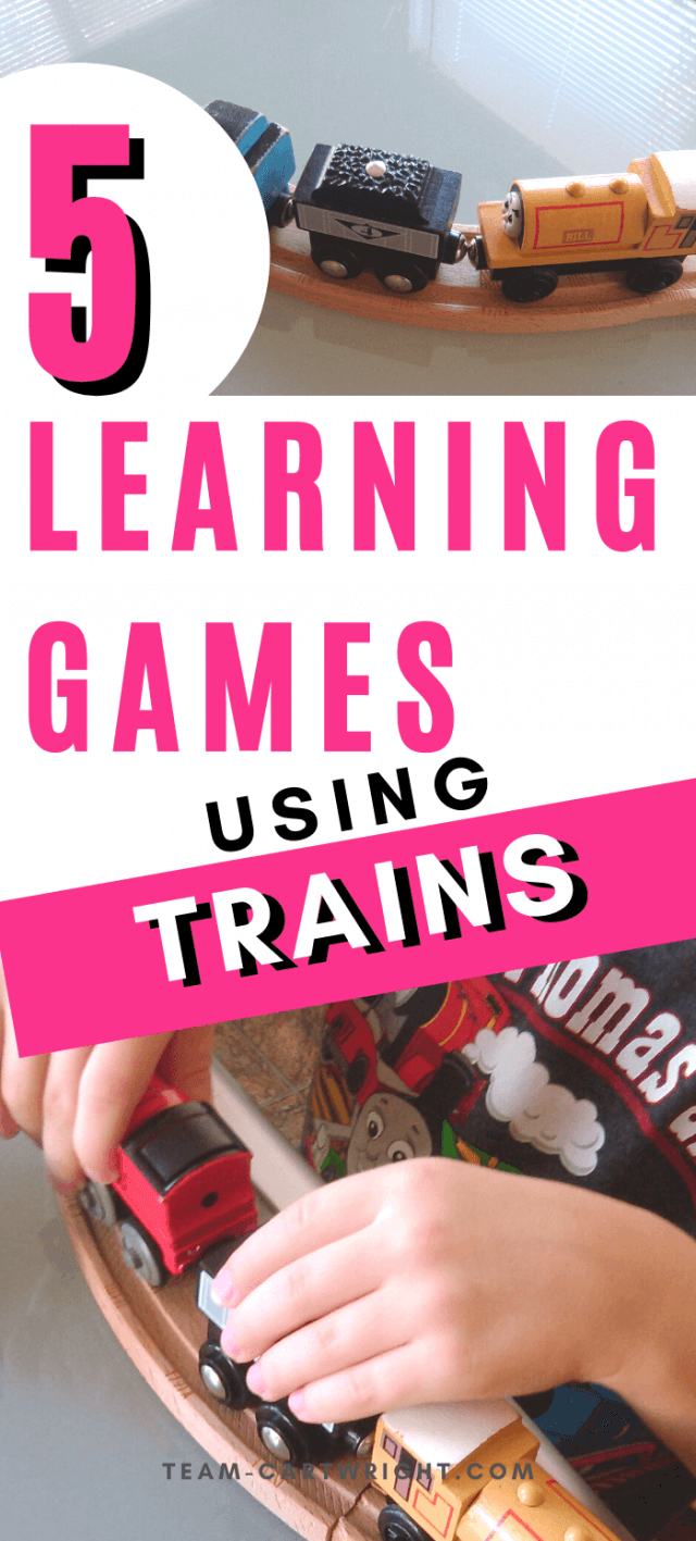 Easy and Fun Learning Activities Using Toy Trains