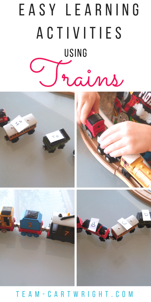 Easy and Fun Learning Activities Using Toy Trains