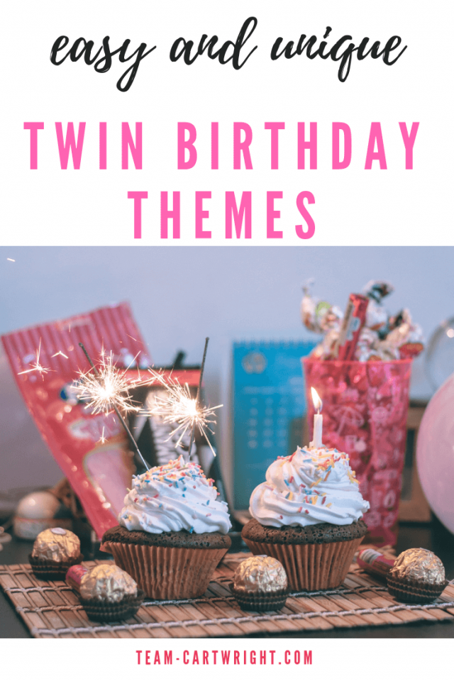 10 Simple and Unique Twin Toddler Birthday Themes - Team Cartwright