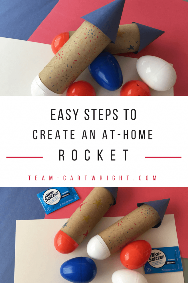 How To Make an Easy and Fun Easter Egg Rocket