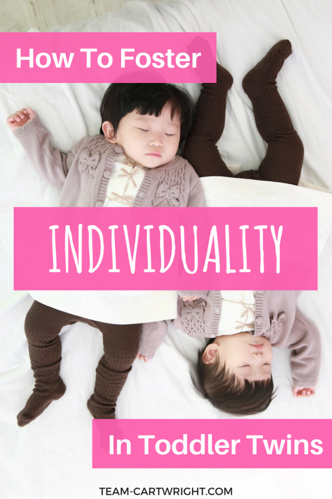 How To Encourage Individuality in Toddler Twins - Team Cartwright