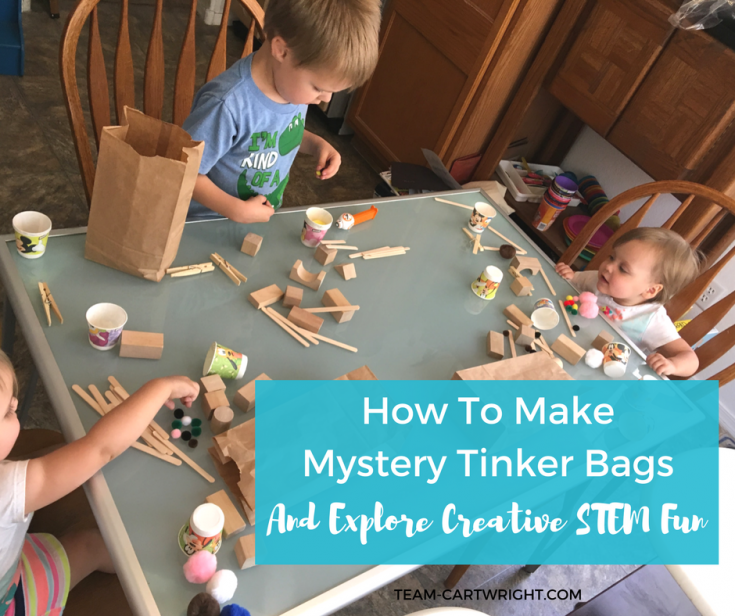 Mystery Tinker Bags for Creative STEM Fun-Team Cartwright