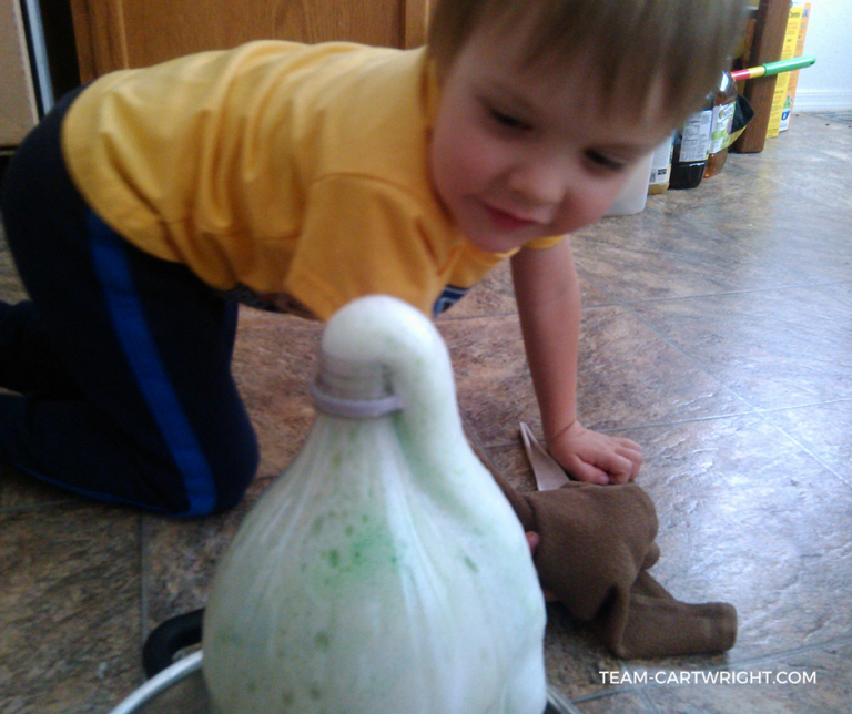 Elephant Toothpaste: An Easy At Home Explosion - Team Cartwright