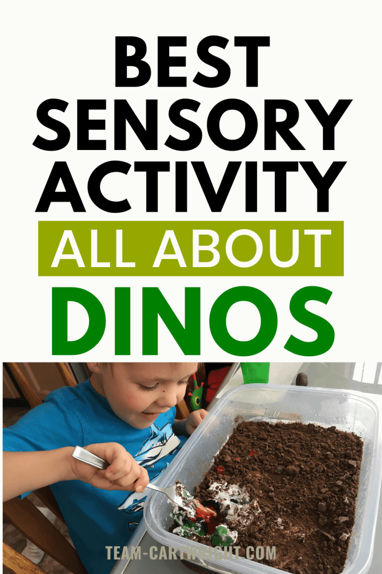 How To Make a Tasty Dino Dig for Toddlers and Preschoolers (STEM Fun!)