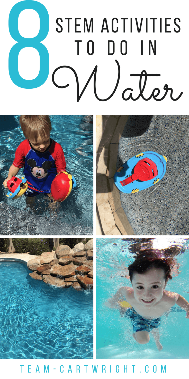 Science by the Pool: Easy Summer STEM Activities