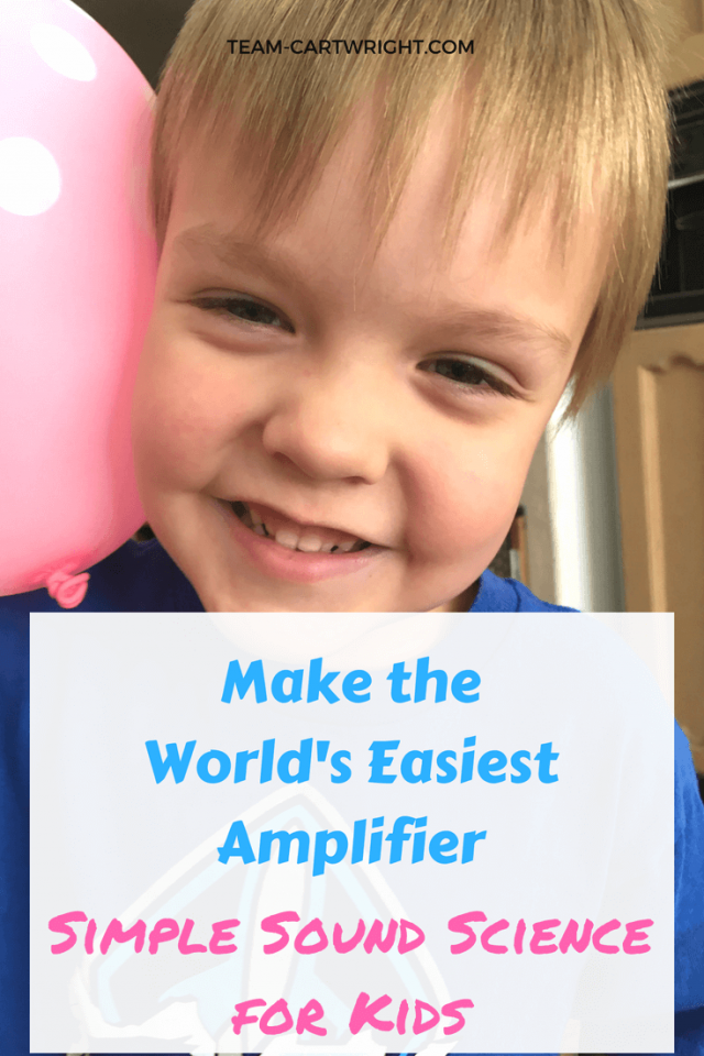 Simple Sound Science Activities for Kids from At-Home Supplies