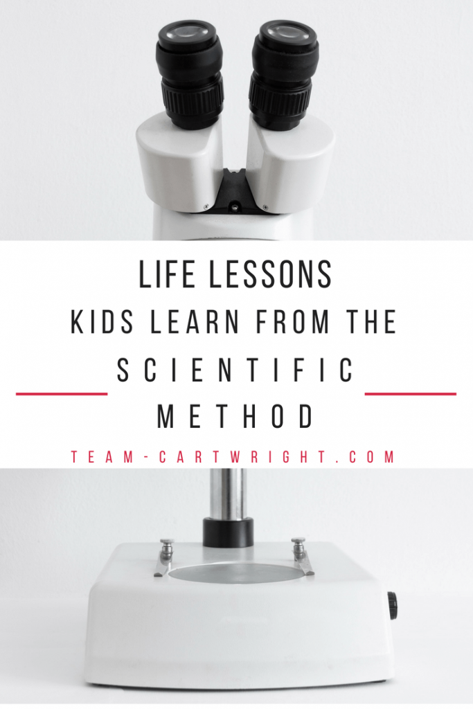Life Lessons for Kids from the Scientific Method- Team Cartwright