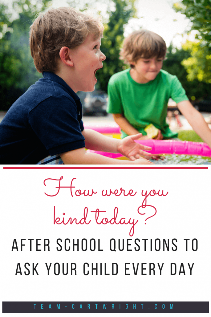 After School Questions to Ask Your Preschooler Every Day - Team Cartwright