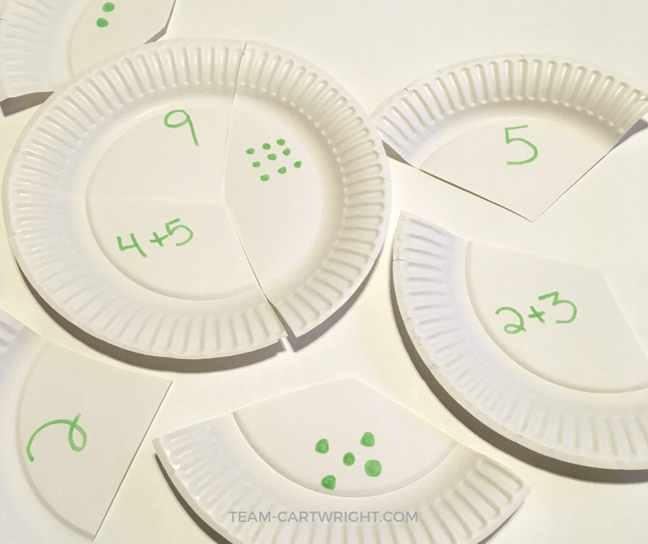 Simple Paper Plate Learning Activities for Preschoolers and Toddlers