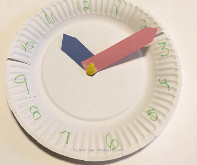 Simple Paper Plate Learning Activities for Preschoolers and Toddlers