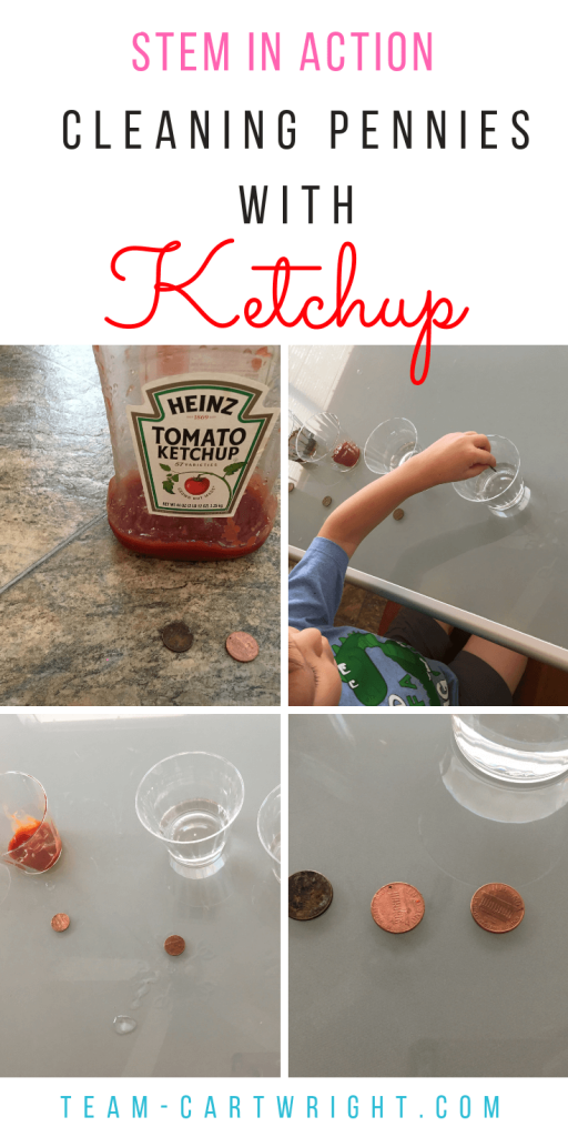 At Home Chemistry: Cleaning Pennies with Ketchup - Team Cartwright