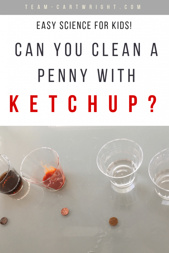 At Home Chemistry: Cleaning Pennies with Ketchup - Team Cartwright