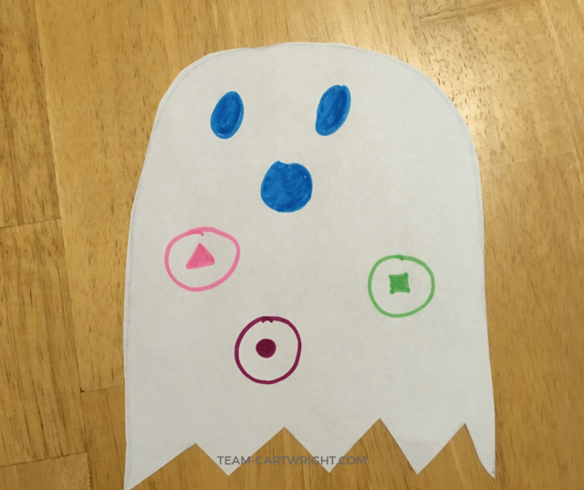 Easy Halloween Learning Craft for Preschoolers and Toddlers