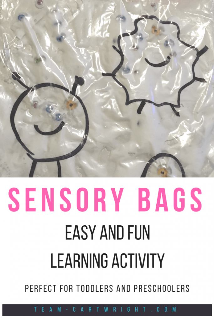 Monster Sensory Bags for Toddlers: Easy and Fun Learning Activity