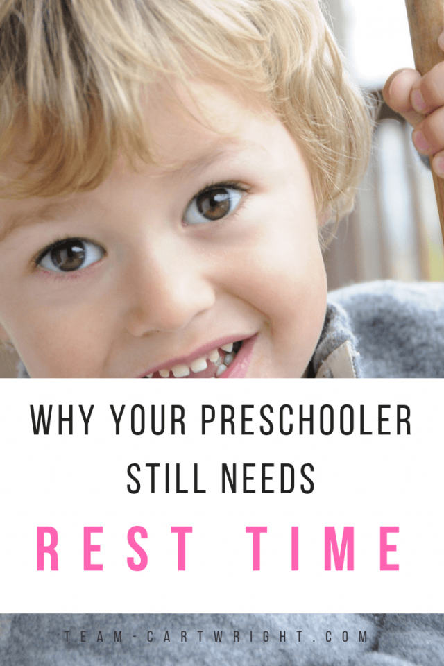 Rest Time for Preschoolers: Why It Is So Important - Team Cartwright