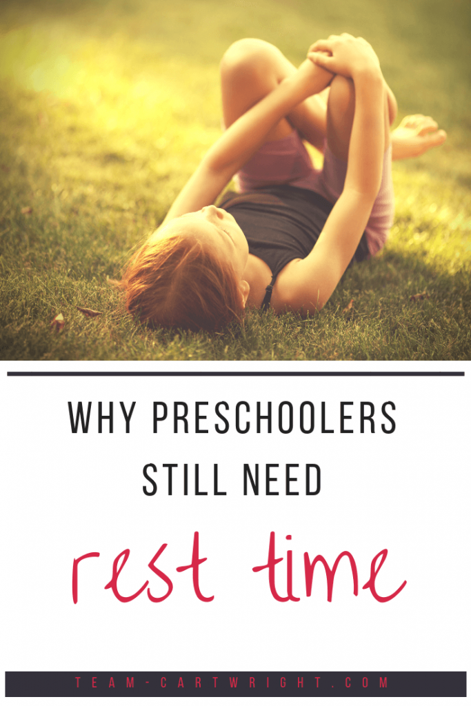 Rest Time for Preschoolers: Why It Is So Important - Team Cartwright