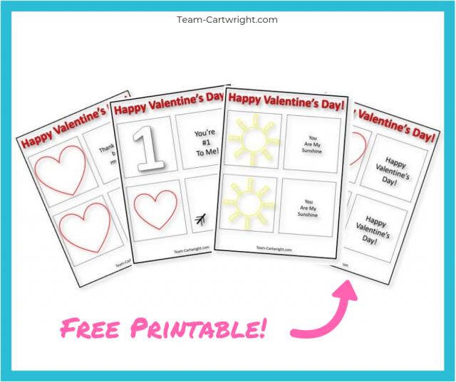 Valentine's Day Thaumatropes for Kids! - Team Cartwright