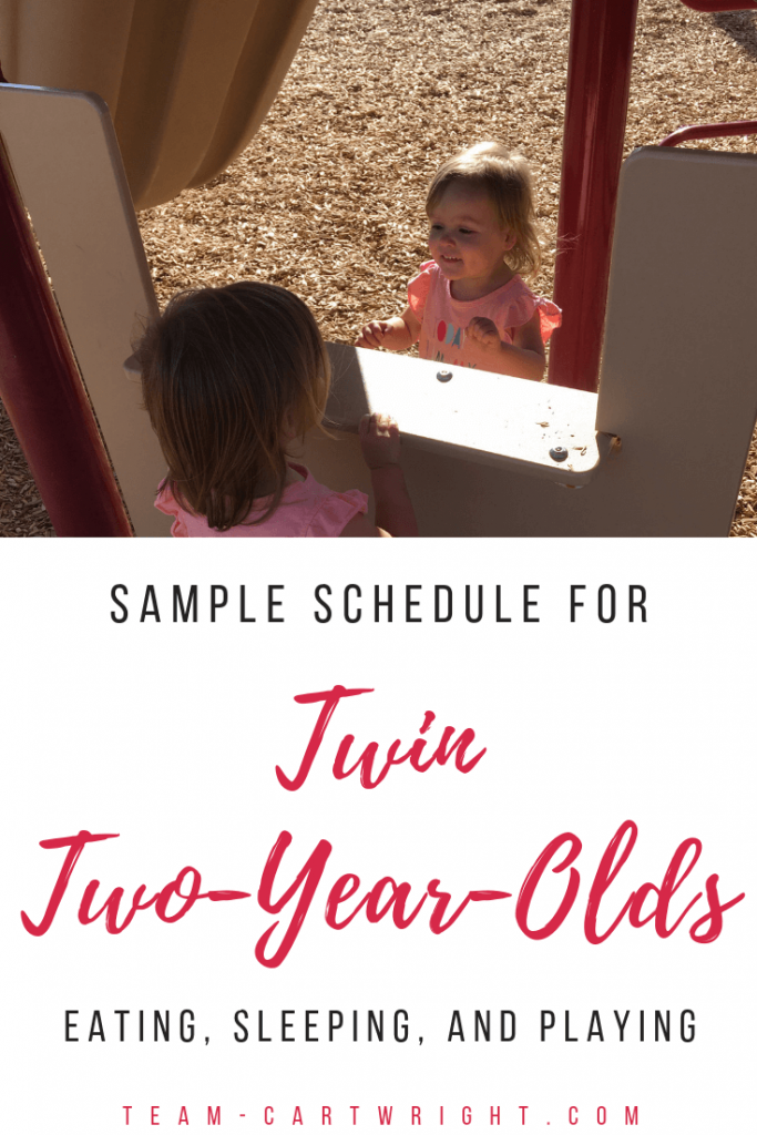Twin Toddler Schedule: A Routine for 2 Year Old Twins - Team Cartwright