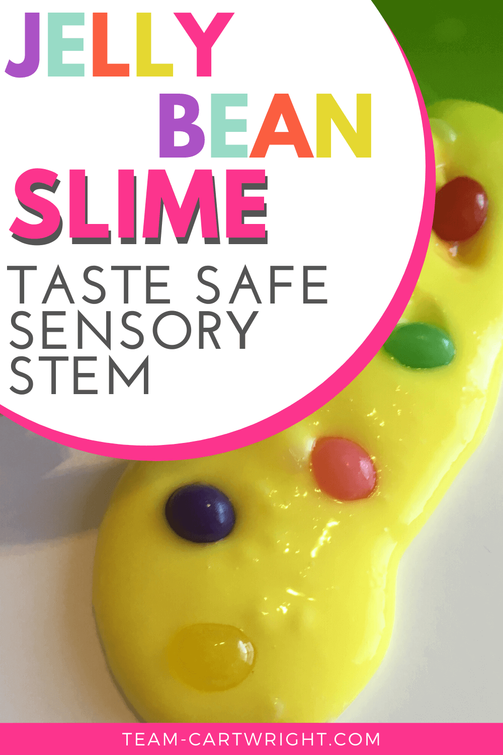 Edible Jelly Bean Slime: Easter STEM for Preschoolers - Team Cartwright