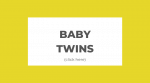 All Things Twin for Babies and Toddlers - Team Cartwright