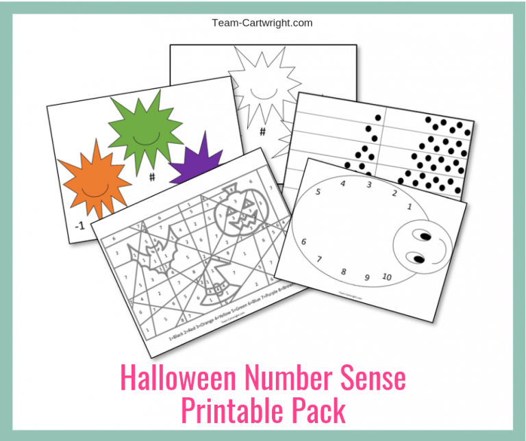 Halloween Number Sense Activities Perfect for Kids (with Free Printables!)