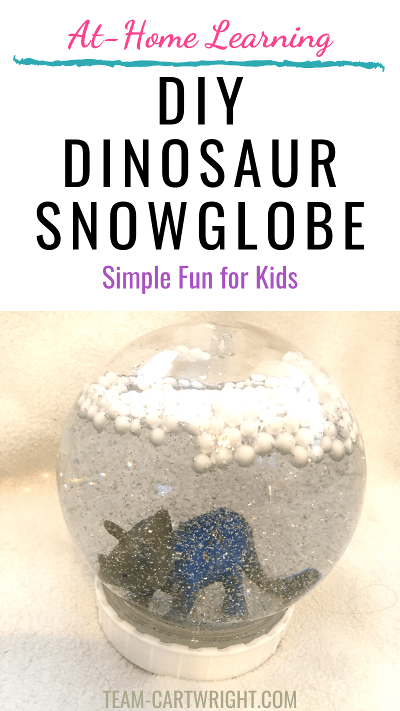 Dinosaur Snow Globe: A Unique DIY Holiday Craft - Team Cartwright