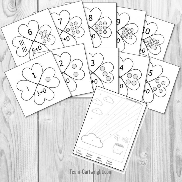 St. Patrick's Day Worksheets for Learning Fun! - Team Cartwright
