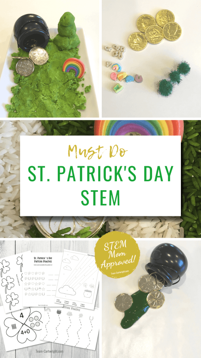 St. Patrick's Day STEM and Learning Activities - Team Cartwright