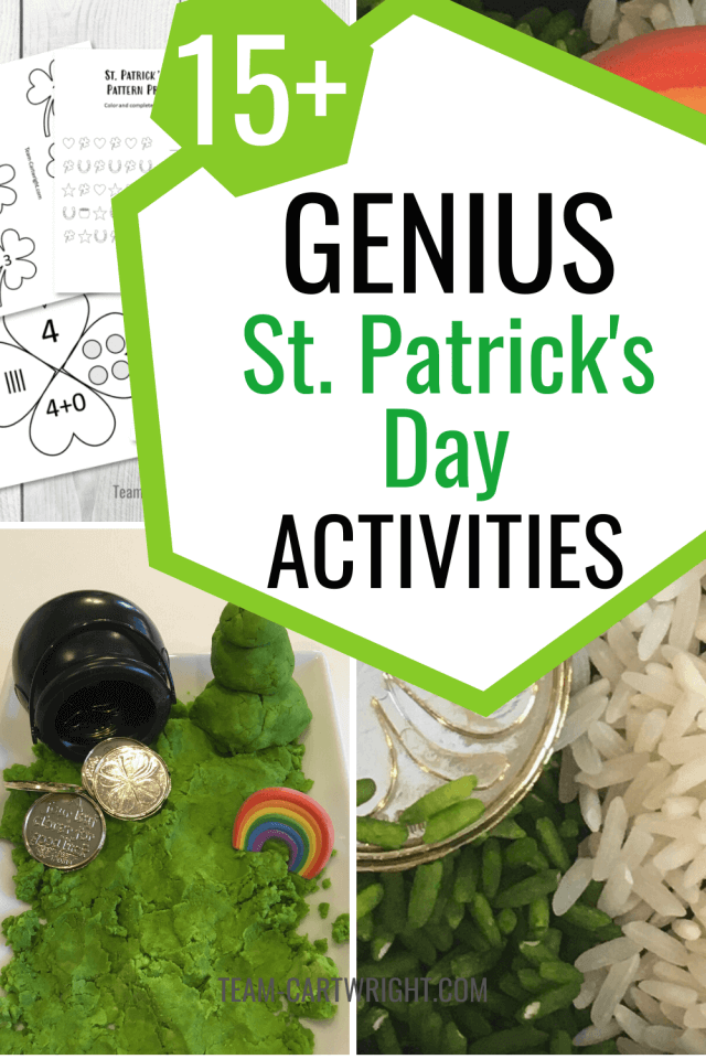 St. Patrick's Day STEM and Learning Activities - Team Cartwright