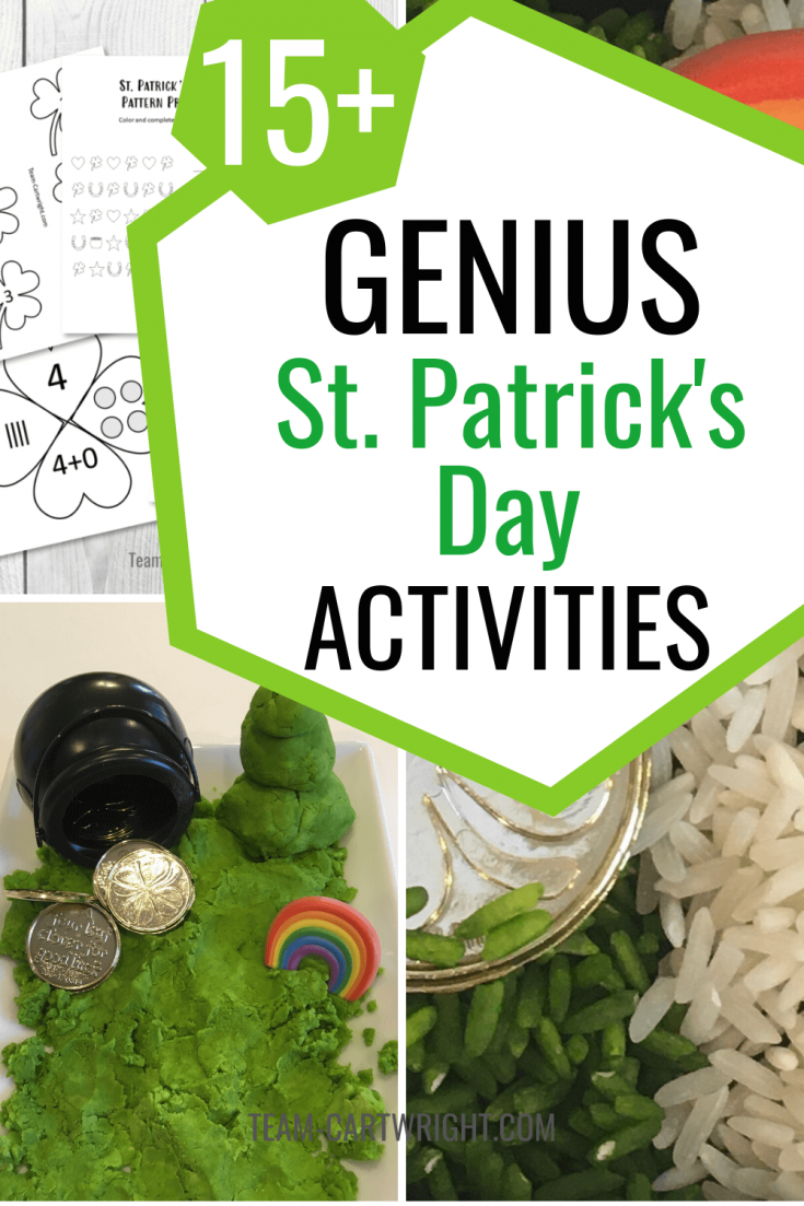 St. Patrick's Day STEM and Learning Activities - Team Cartwright