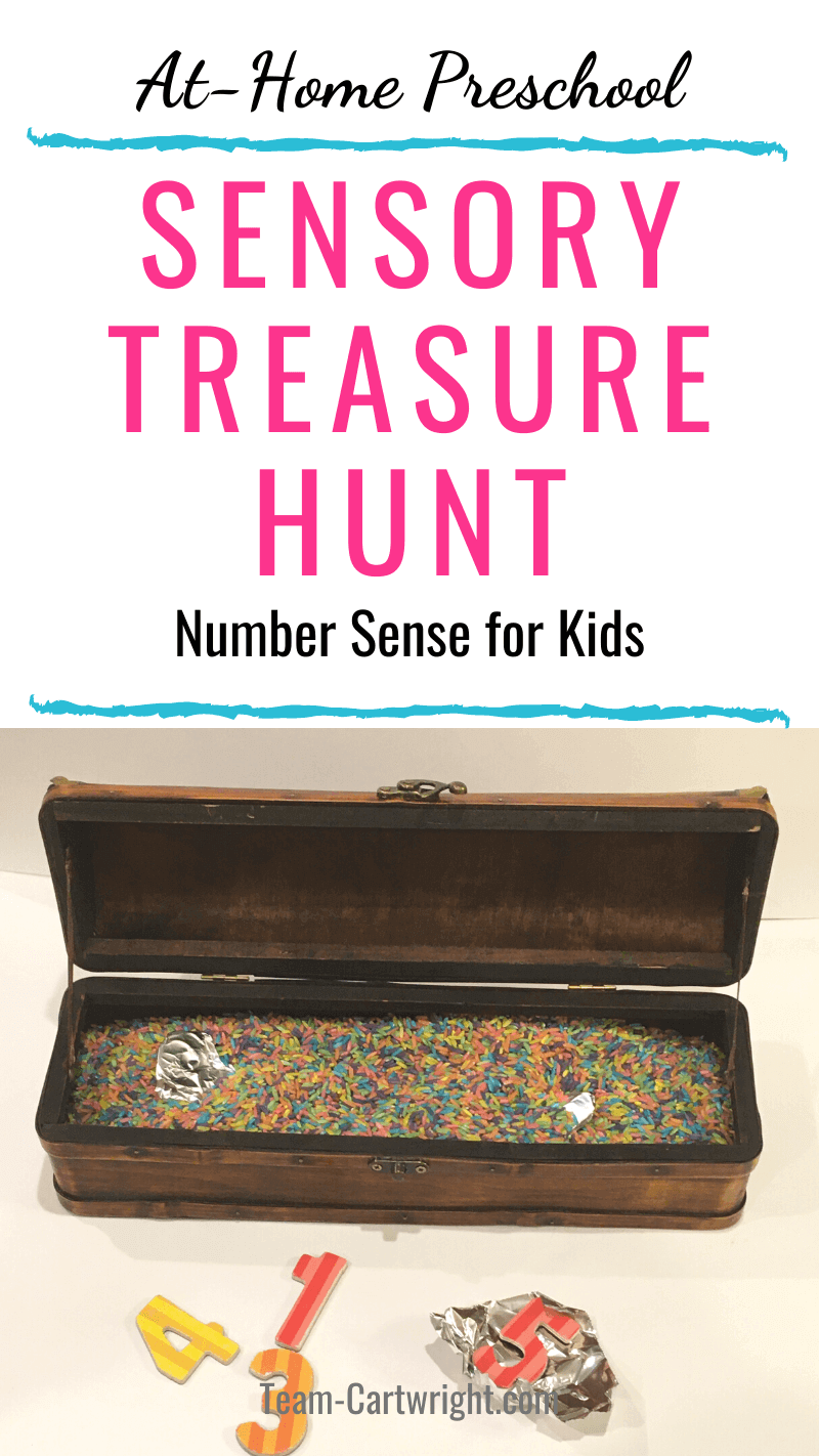 Number Treasure Hunt: Sensory Number Sense Activity - Team Cartwright