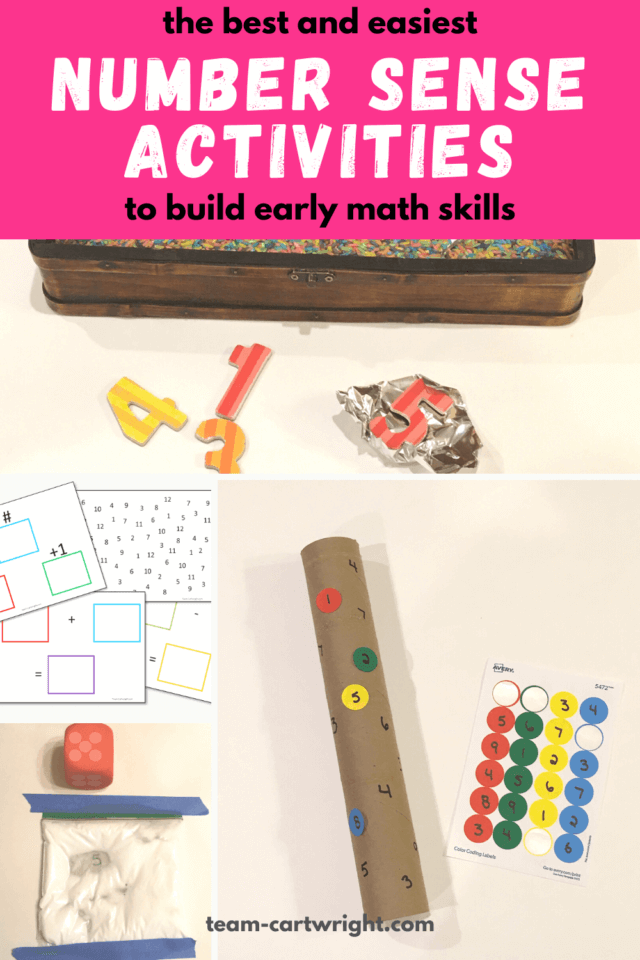 Number Sense Activities for Kids - Team Cartwright