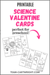 Printable Science Valentine Cards For Kids - Team Cartwright