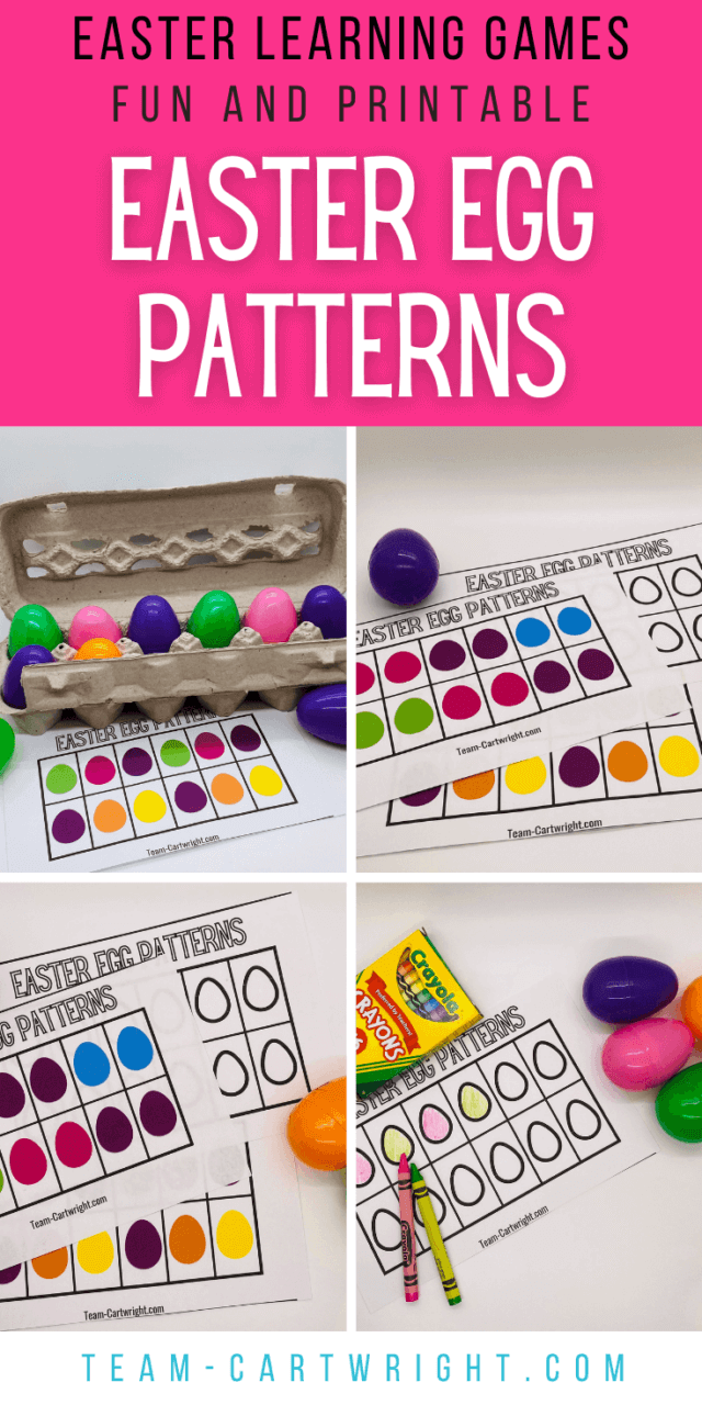 Easter Egg Pattern Activities 3 Amazing Games (and Printables!)