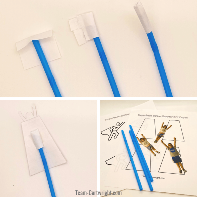 How To Make Superhero Straw Shooters - Team Cartwright