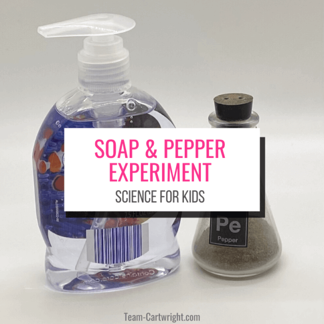 Soap and Pepper Experiment- Easy Soap Science Experiment for Kids