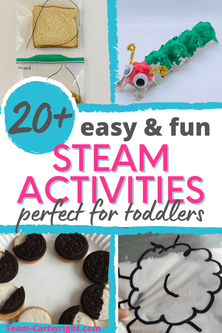 Toddler STEM Activities - Simple Activities for 2 to 3 Year Olds