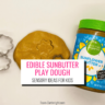 Edible Sunbutter Play Dough : Allergy Safe Homemade Playdough