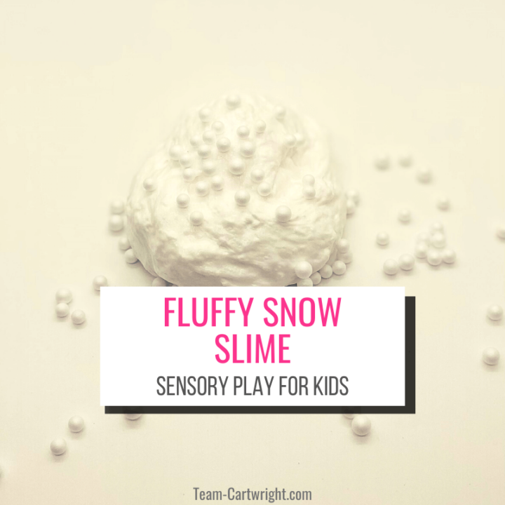 Fluffy Snow Slime - Stretchy, Icy Fun! - Team Cartwright