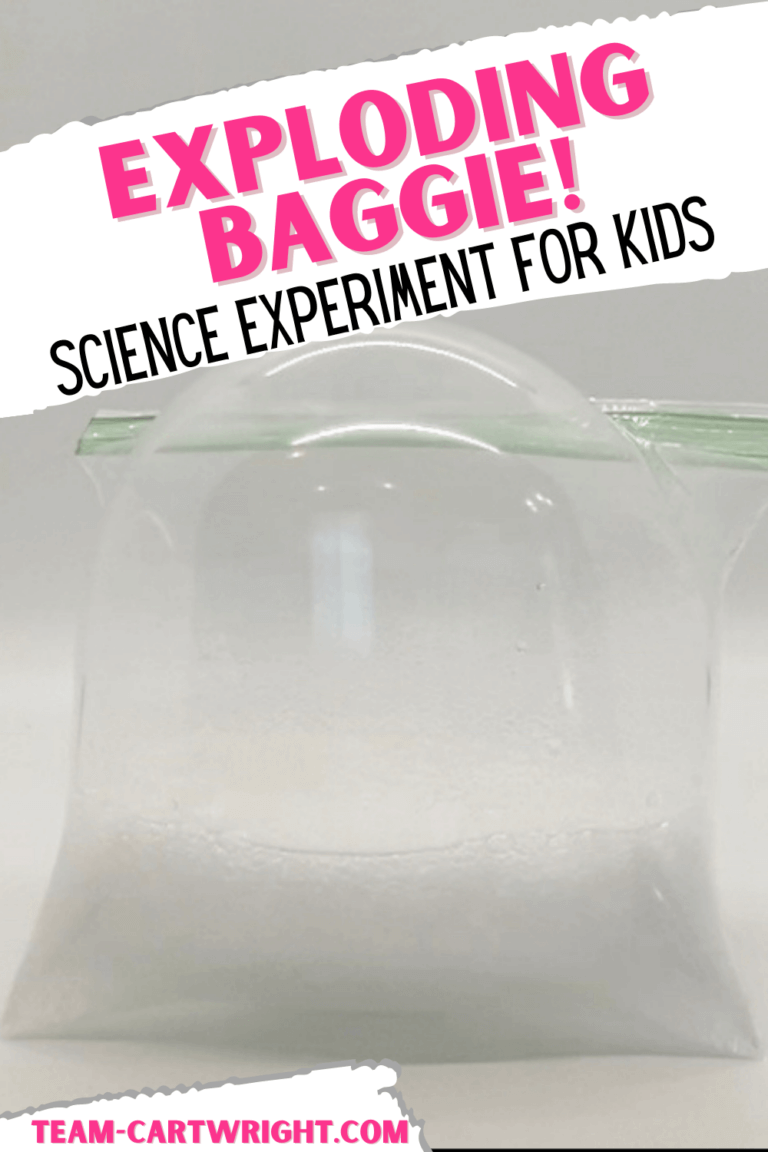 Exploding Bag Experiment for Kids - The Exploding Lunch Bag Experiment